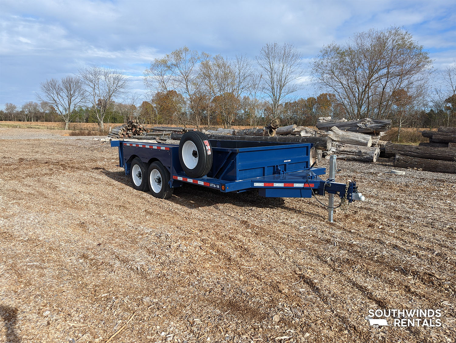 Southwinds Rentals | Air-tow 16' Hydraulic Lift Trailer